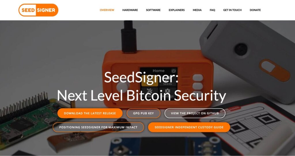 SeedSigner: Uma Hardware Wallet de Bitcoin Air gapped e DIY